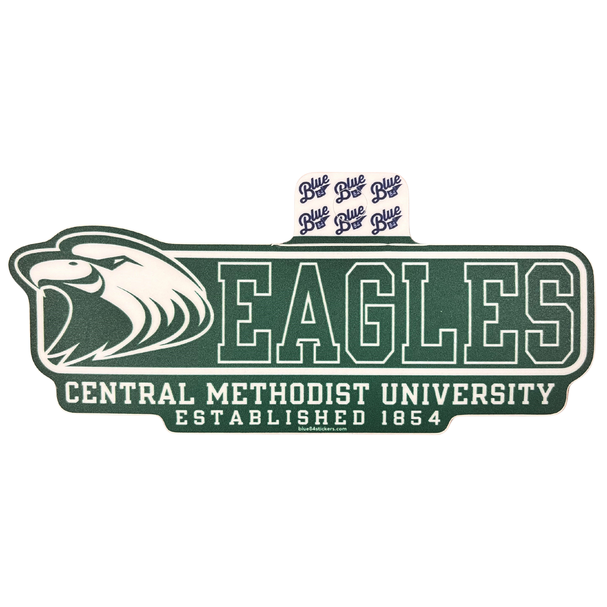 Blue 84 Eagles Bar Sticker | CMU EagleStore