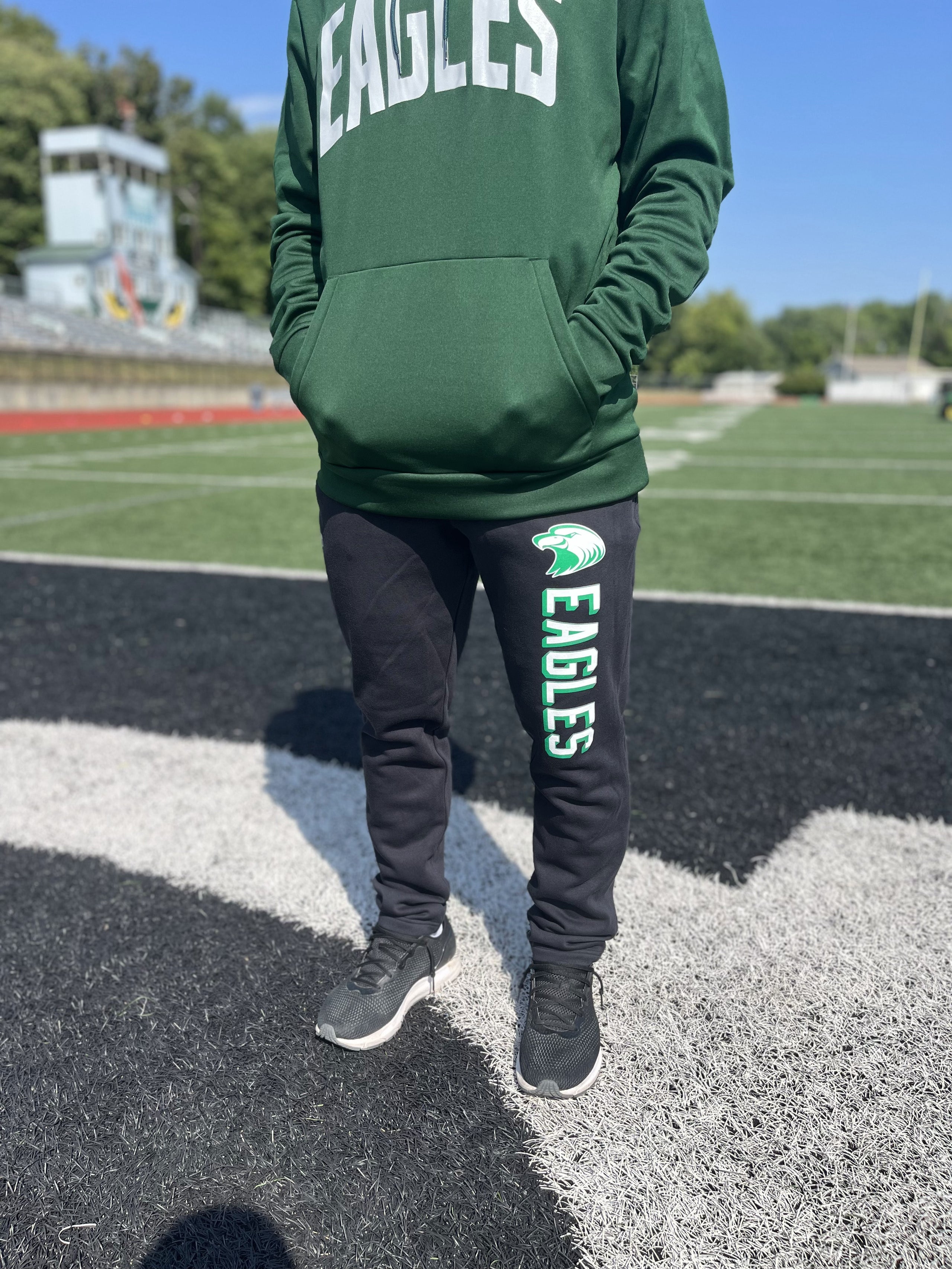 UA Eagles Open Bottom Sweat Pants | CMU EagleStore