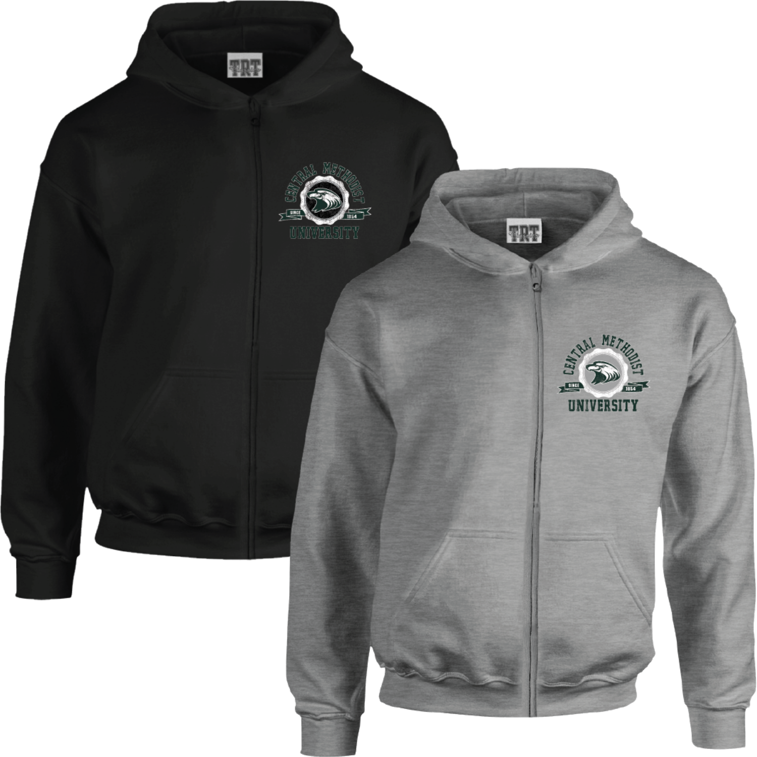 TRT Adult Full Zip Hoodie | CMU EagleStore